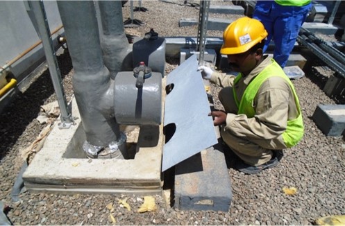 STRENGTHENING OF CHILLED WATER PIPE RISERS - PFC Group