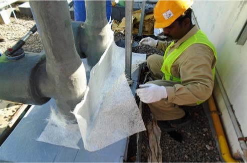 STRENGTHENING OF CHILLED WATER PIPE RISERS - PFC Group