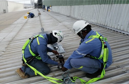 Al Taweelah Cast House Fall Arrestor & Lifeline Systems - PFC Group