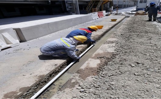 INSTALLATION OF CURBSTONE IN DUBAL - PFC Group
