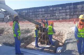 STRENGTHENING OF CHILLED WATER PIPE RISERS - PFC Group